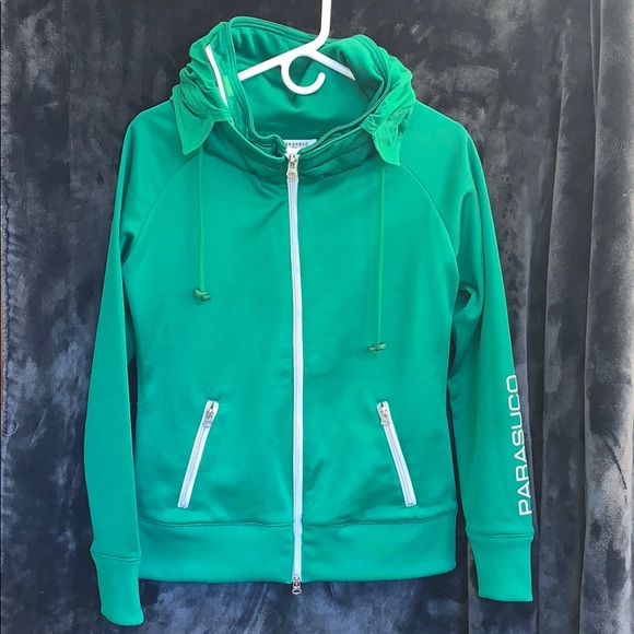 Parasuco | Jackets & Coats | Parasuco Green Track Jacket | Poshmark